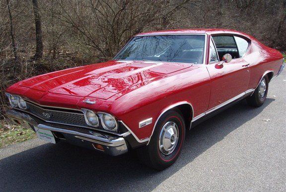 Chevrolet Chevelle 3.8 Synchromesh Overdrive (140 cv) Cabriolé (1967 ...