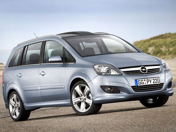 Chevrolet Zafira 2.0 Flexpower AT (133 cv) Minivan (2009-2012). Ficha ...