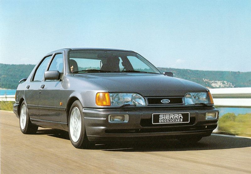 Ford Sierra 2.0 AT (120 cv) Hatchback 5-puertas (1987-1993). Ficha ...
